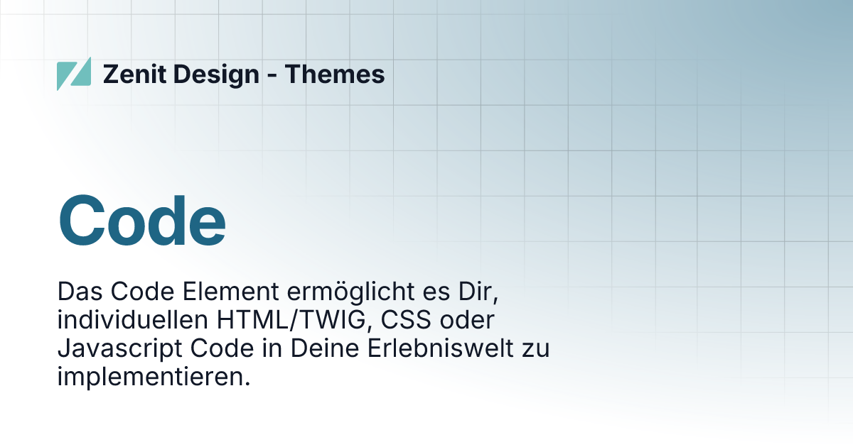 Code | Zenit Design - Themes